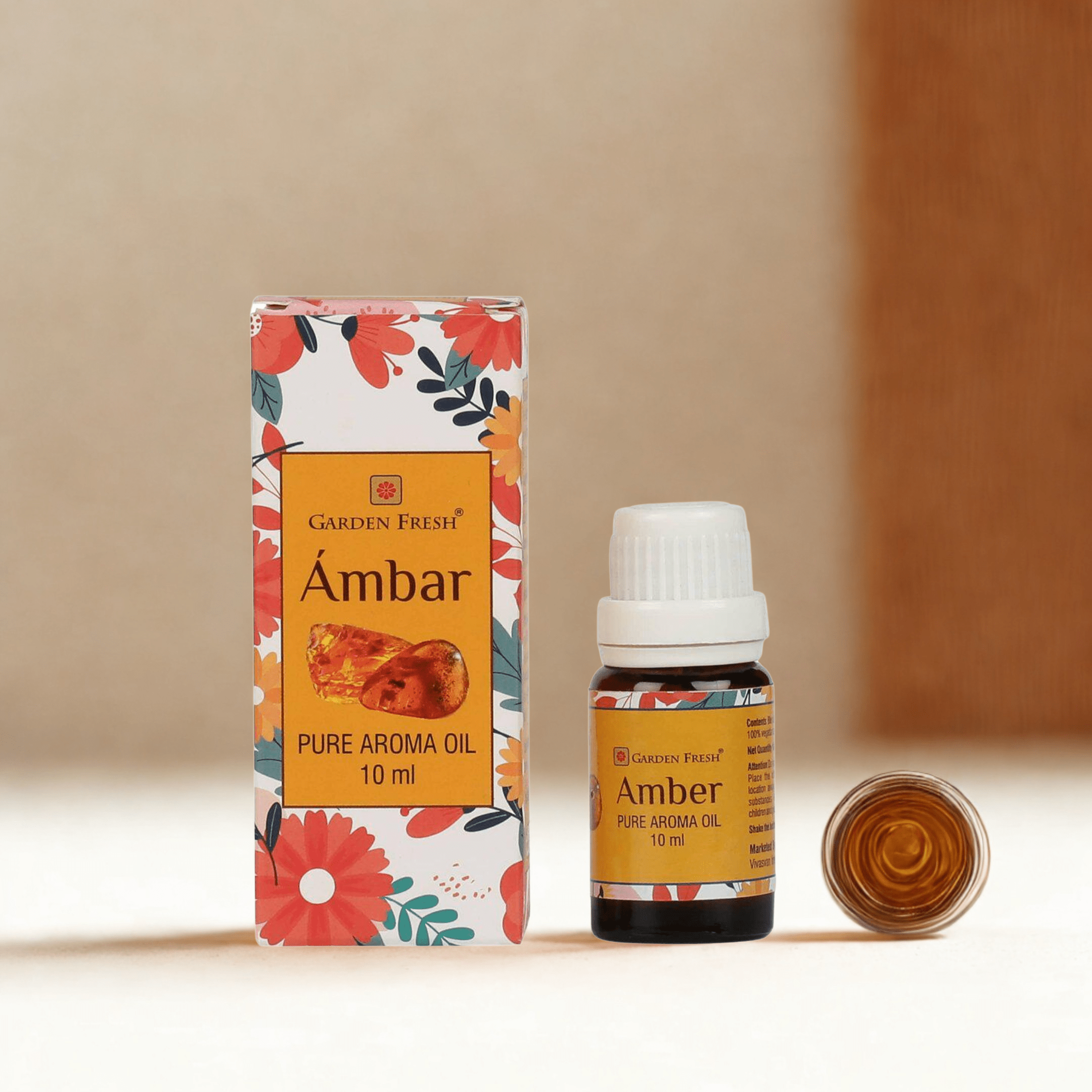 Garden Fresh Amber Diffuser Oil - 10ml – Surya Incense